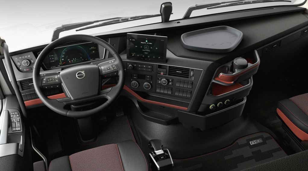 El interior de la cabina del Volvo FH actualizado: Pensando en el conductor. Fotos