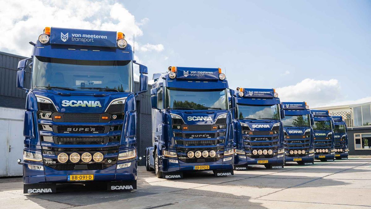 Van Meeteren compra 6 Scania 770S V8: "Solo lo mejor de lo mejor para ...
