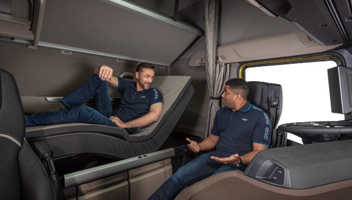 Más sobre las cabinas de los nuevos camiones de DAF. Fotos y vídeo