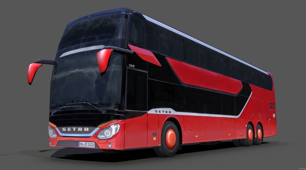 70 años de los autobuses Setra: Un éxito autosuficiente. Fotos